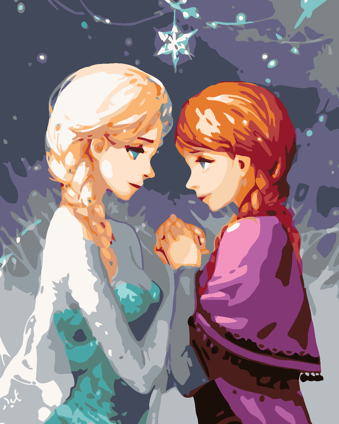 Pictură pe numere - FROZEN II – ZUTY RO