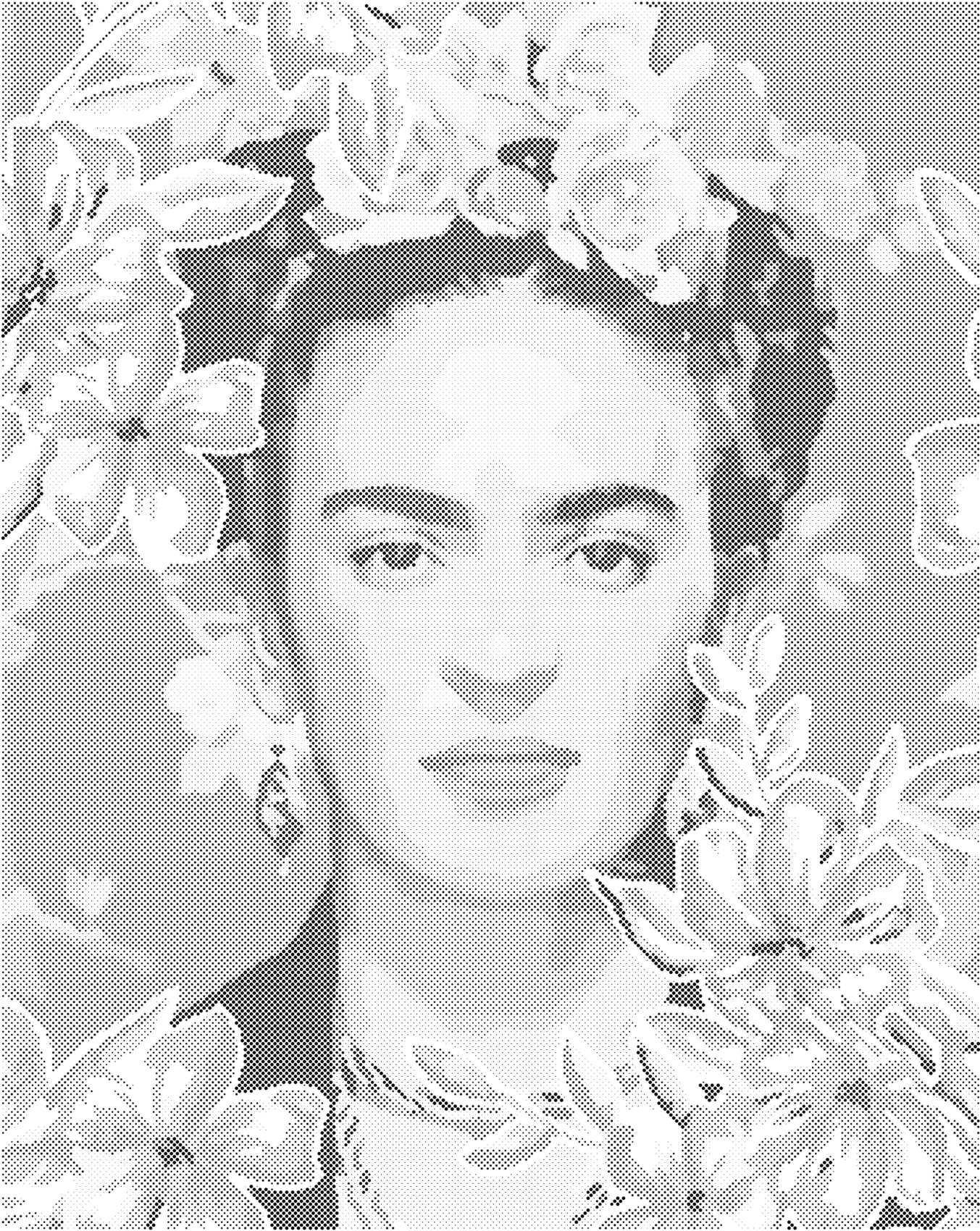 Picturi cu puncte - FRIDA KAHLO I. – ZUTY RO